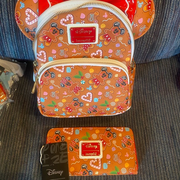 Loungefly | Bags | Loungefly Disney Gingerbread Minnie Mickey Mouse ...